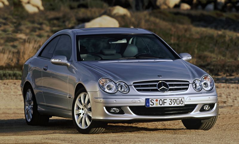 Mercedes-Benz CLK (C 209 facelift 2005) CLK 220 CDI (150 Hp)
